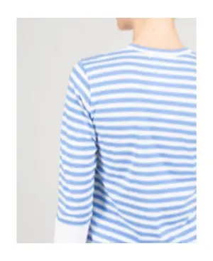 Comme Des Garçons Striped Long-sleeved T-shirt