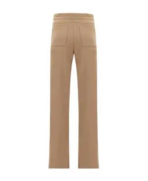 Balmain Button Detailed High Waist Track Pants - Brown