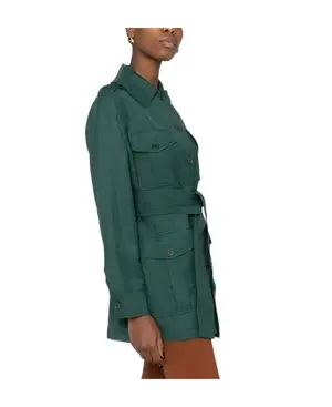 P.a.r.o.s.h Belted Short Trench Coat