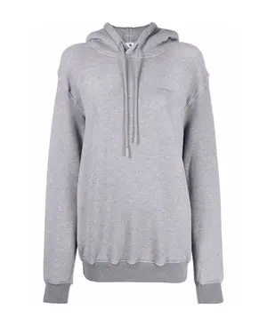 Off-White Diag-print Hoodie - Gray