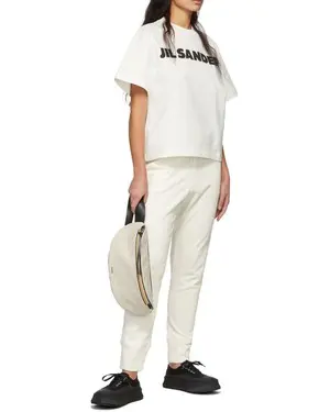 JIL SANDER Drawstring Tapered Track Pants