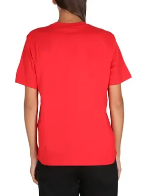 MSGM Chest-logo Crew Neck T-shirt