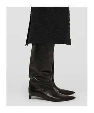 JIL SANDER Pointed Toe Knee-length Boots