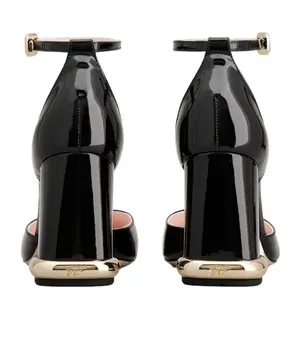 ROGER VIVIER Buckle Detailed Square Toe Pumps