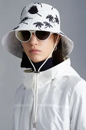 Moncler Palm Tree Bucket Hat