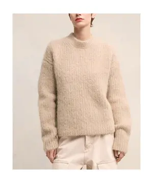 AMI Paris Chunky Knitted Crewneck Jumper