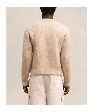 AMI Paris Chunky Knitted Crewneck Jumper
