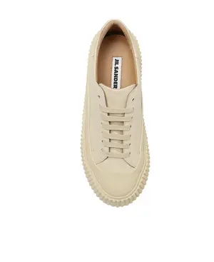 JIL SANDER Lace-up Chunky Sneakers - Nude