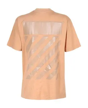 Off-White Diag-print Cotton T-shirt