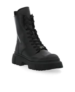 Hogan H619 Lace-up Combat Boots