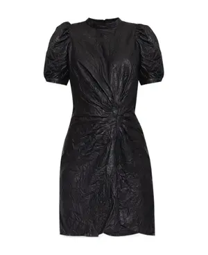 Zadig&Voltaire Short-sleeved Leather Dress