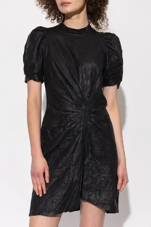Zadig&Voltaire Short-sleeved Leather Dress