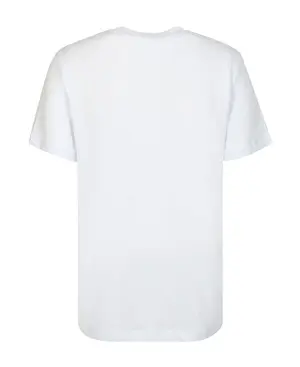 MSGM Logo Printed Crewneck T-shirt