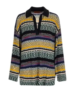 Missoni Striped Relaxed-fit Polo Shirt