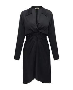 Zadig&Voltaire Rozo Satin Midi Dress