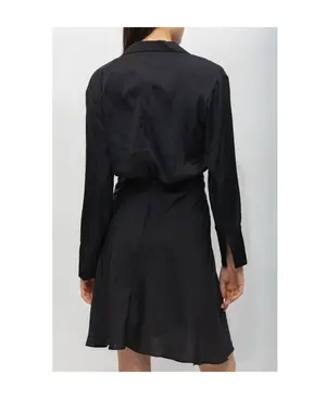 Zadig&Voltaire Rozo Satin Midi Dress