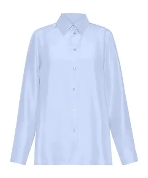 Max Mara Classic Collared Long-sleeved Shirt - No