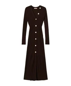 TWINSET Button-front Midi Dress