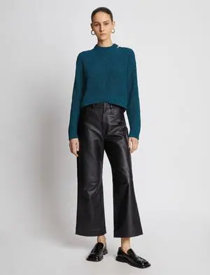 Proenza Schouler White Label Cut-out Crewneck Jumper