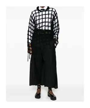 Junya Watanabe Pleated Wool Trousers