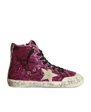 GOLDEN GOOSE Francy Sequined Sneakers - Multicolor