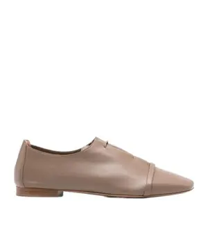 MALONE SOULIERS Jean Leather Oxford Shoes - Brown