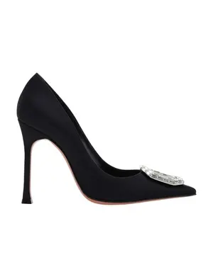 Amina Muaddi Camelia Crystal-embellished 105mm Pumps