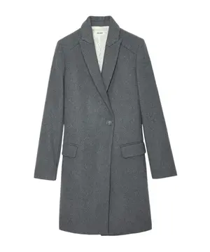Zadig&Voltaire Marco Single Breasted Coat