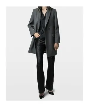 Zadig&Voltaire Marco Single Breasted Coat