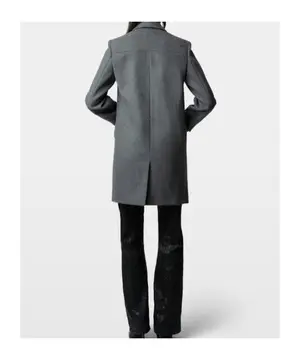 Zadig&Voltaire Marco Single Breasted Coat