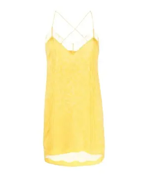 Zadig&Voltaire Silk-jacquard Lace-trim Minidress