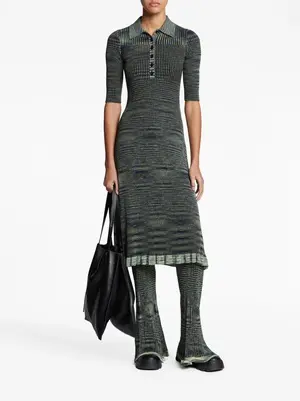 Proenza Schouler Space-dye Polo Dress