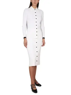 Proenza Schouler Label Button-up Midi Skirt