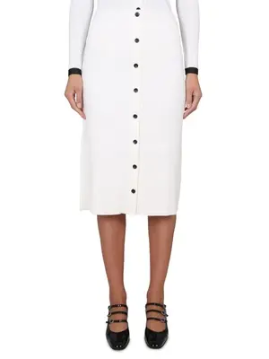 Proenza Schouler Label Button-up Midi Skirt