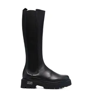 Cult Gaia Chunky Leather Knee-length Boots