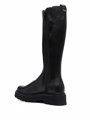 Cult Gaia Chunky Leather Knee-length Boots