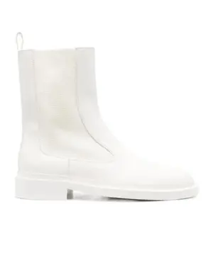 JIL SANDER Round Toe Ankle Boots