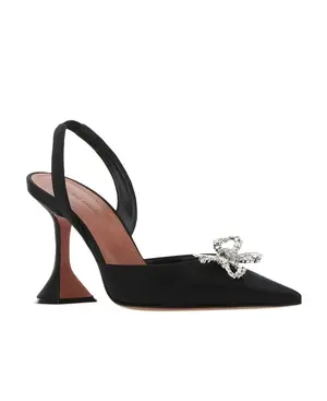 Amina Muaddi Rosie 95mm Crystal-embellished Pumps