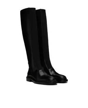 JIL SANDER Round Toe Knee-high Boots