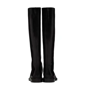 JIL SANDER Round Toe Knee-high Boots