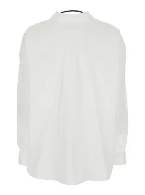Brunello Cucinelli Long-sleeved Curved-hem Shirt