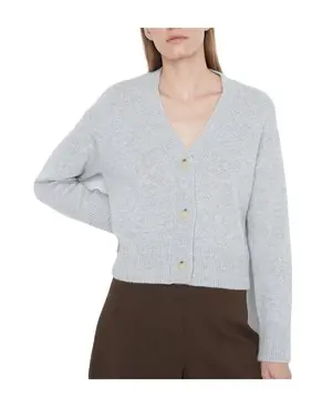 Vince Button-up Knitted Cardigan