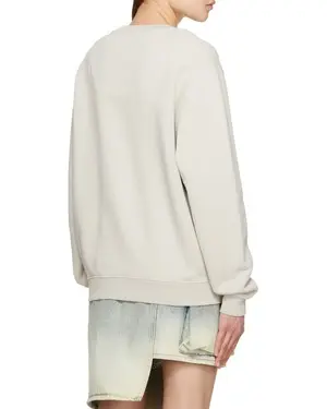 Off-White Logo Printed Crewneck Sweatshirt