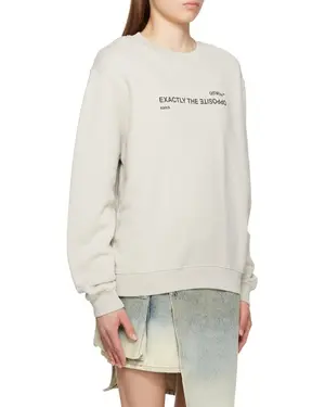 Off-White Logo Printed Crewneck Sweatshirt
