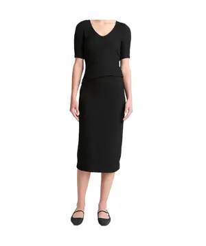 Vince Smocked Skirt