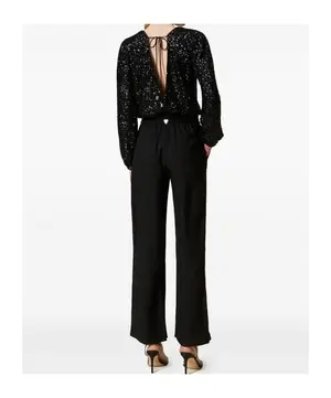 TWINSET Sequin-embellished Jumpsuit