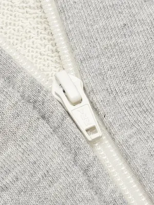 Play Comme Des Garcon Heart-embroidered Zip-up Sweatshirt