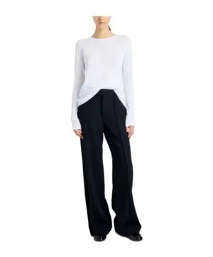 Proenza Schouler Solid Tissue Jersey Tee