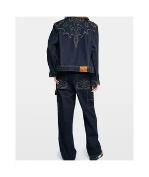 Zadig&Voltaire Embroidered Denim Jacket