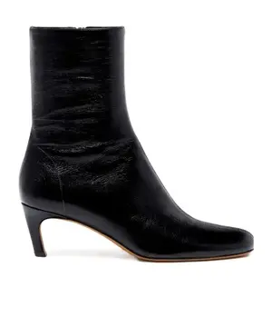 Proenza Schouler Uma Leather Ankle Boots - Black